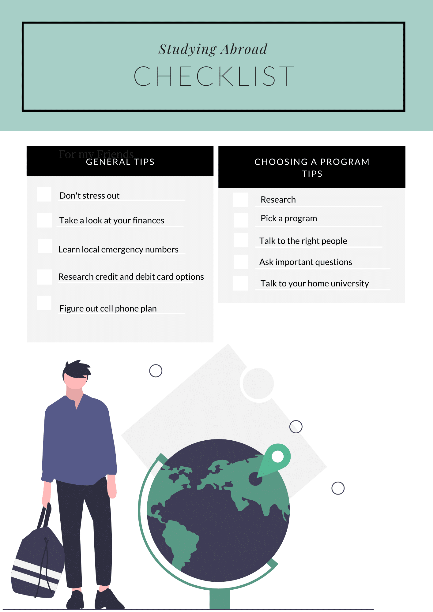 Studying Abroad: The Only Guide You Need | University of the Potomac